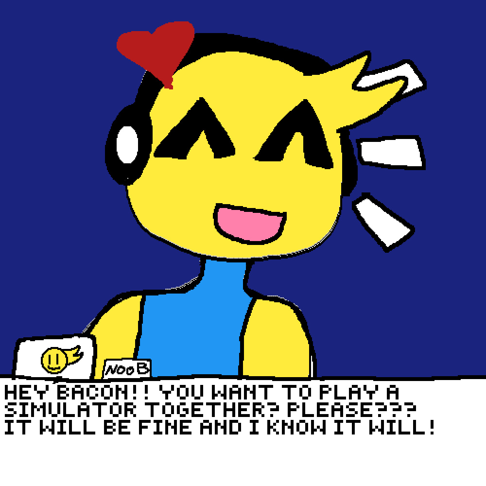 Pixilart - Roblox Noob by DreamNightmare