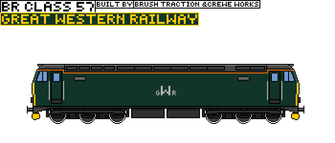Pixilart - BR Class 57 by Kubsamboll