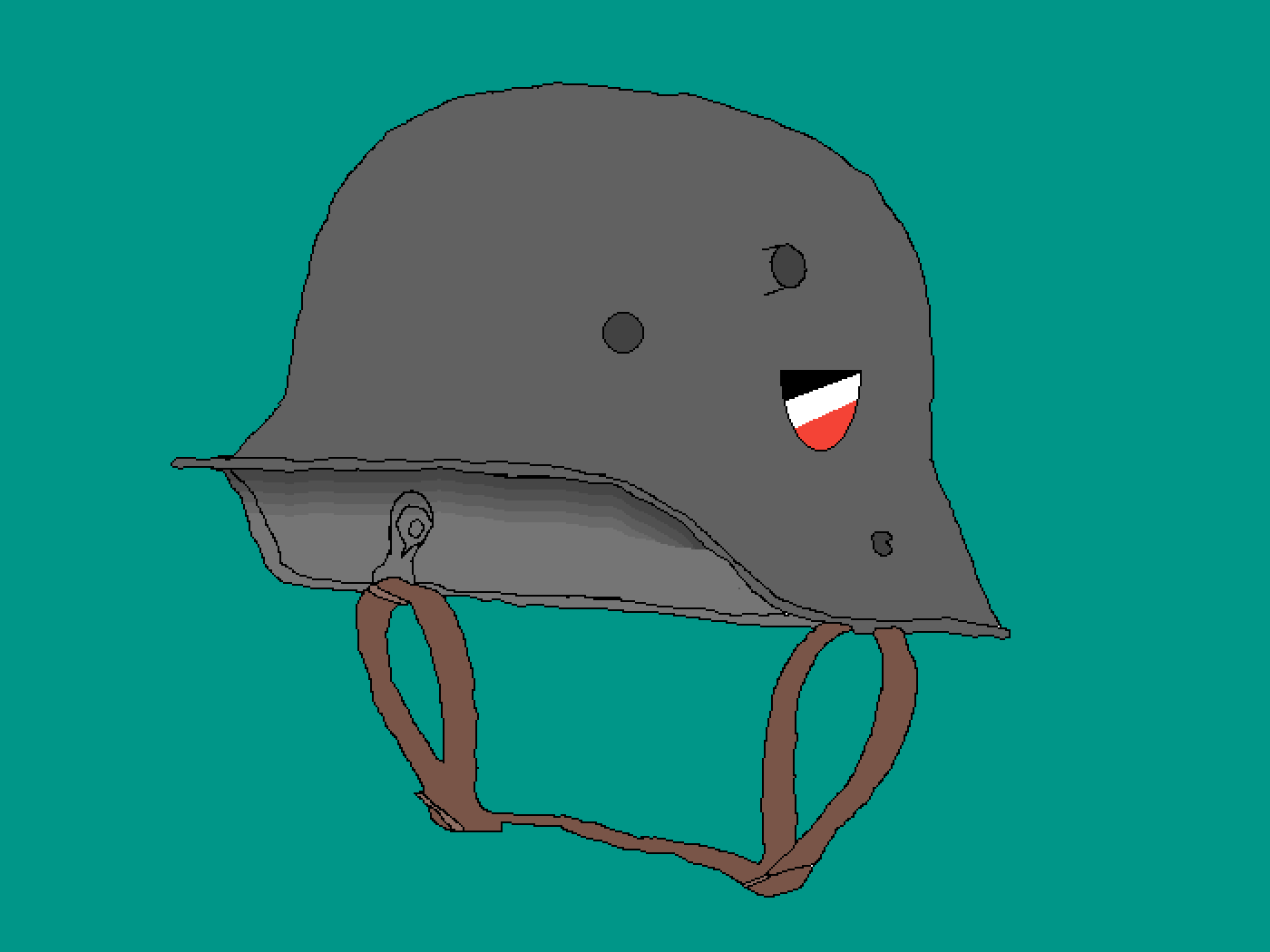 Pixilart - Der deutsche Stahlhelm by Emperor-Frog