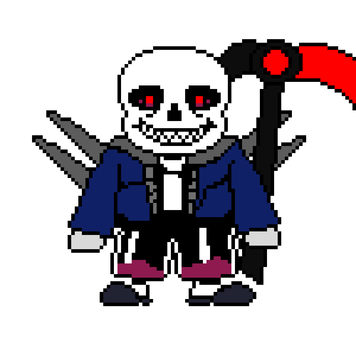 Pixilart - Faker Sans Phase 2 by NemesisTheory