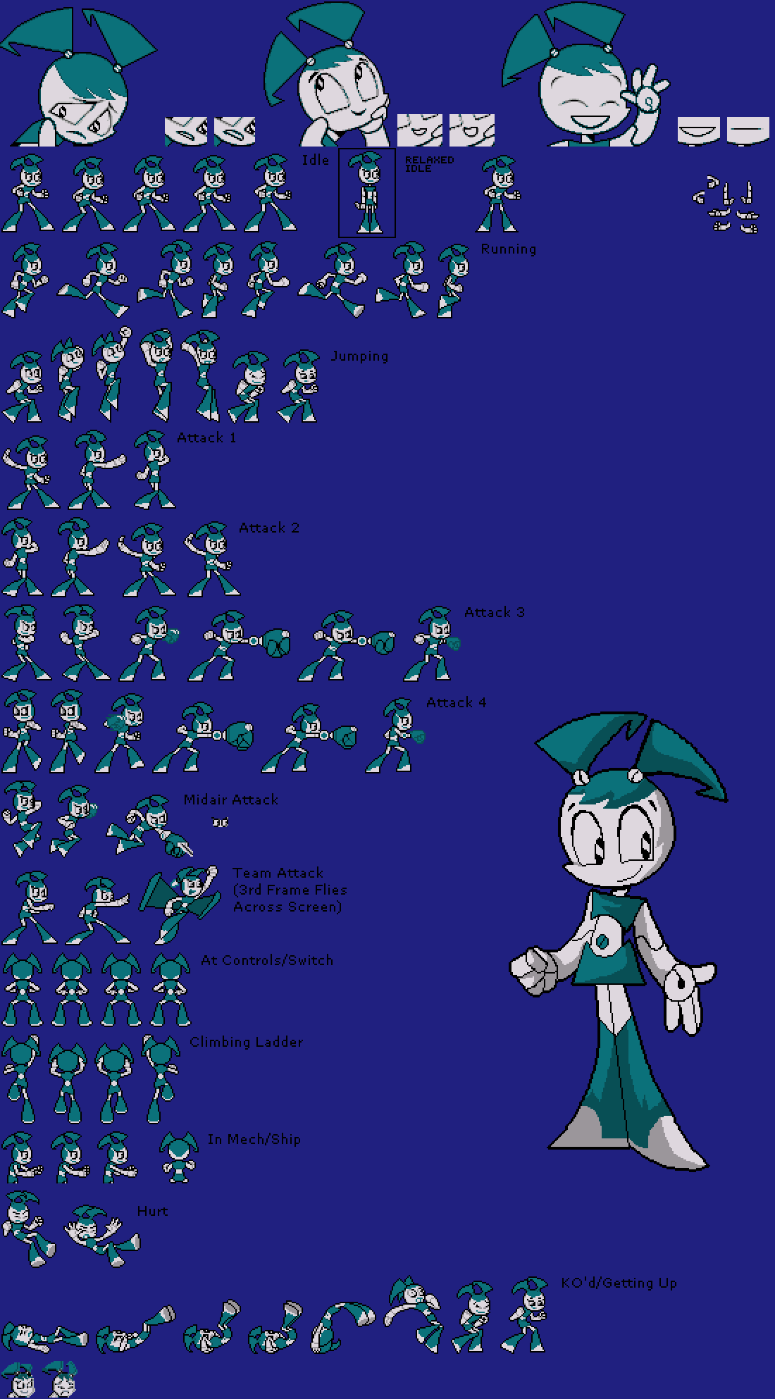 Pixilart - 2006-JX96 disguise sprites by Jmear-Collins96