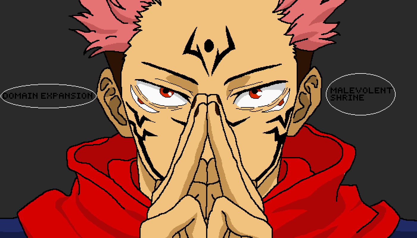 Pixilart - Sukuna domain expansion by SuperArt64