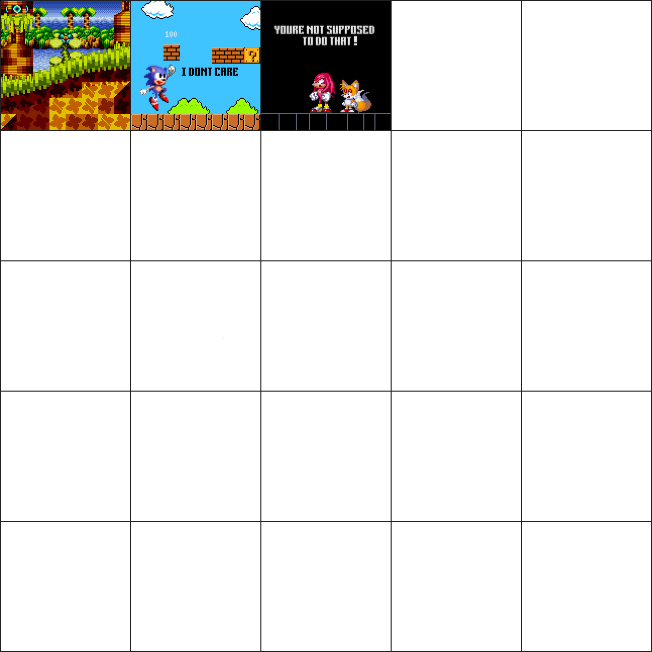 Pixilart - Make Your Own Sonic Zone! by I-like-Sonic-91