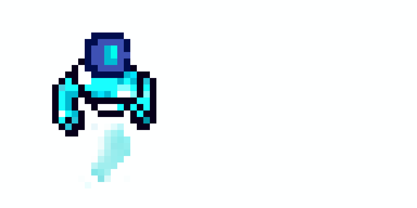 Pixilart - ice golem attacking by pixel-triumph-2