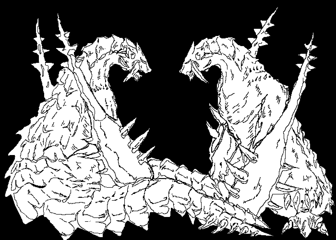 Pixilart - Barioth and Sand Barioth by Sathen