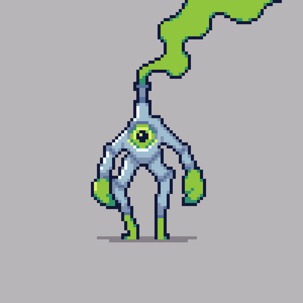 Pixilart - Poison Robot by Trooper31