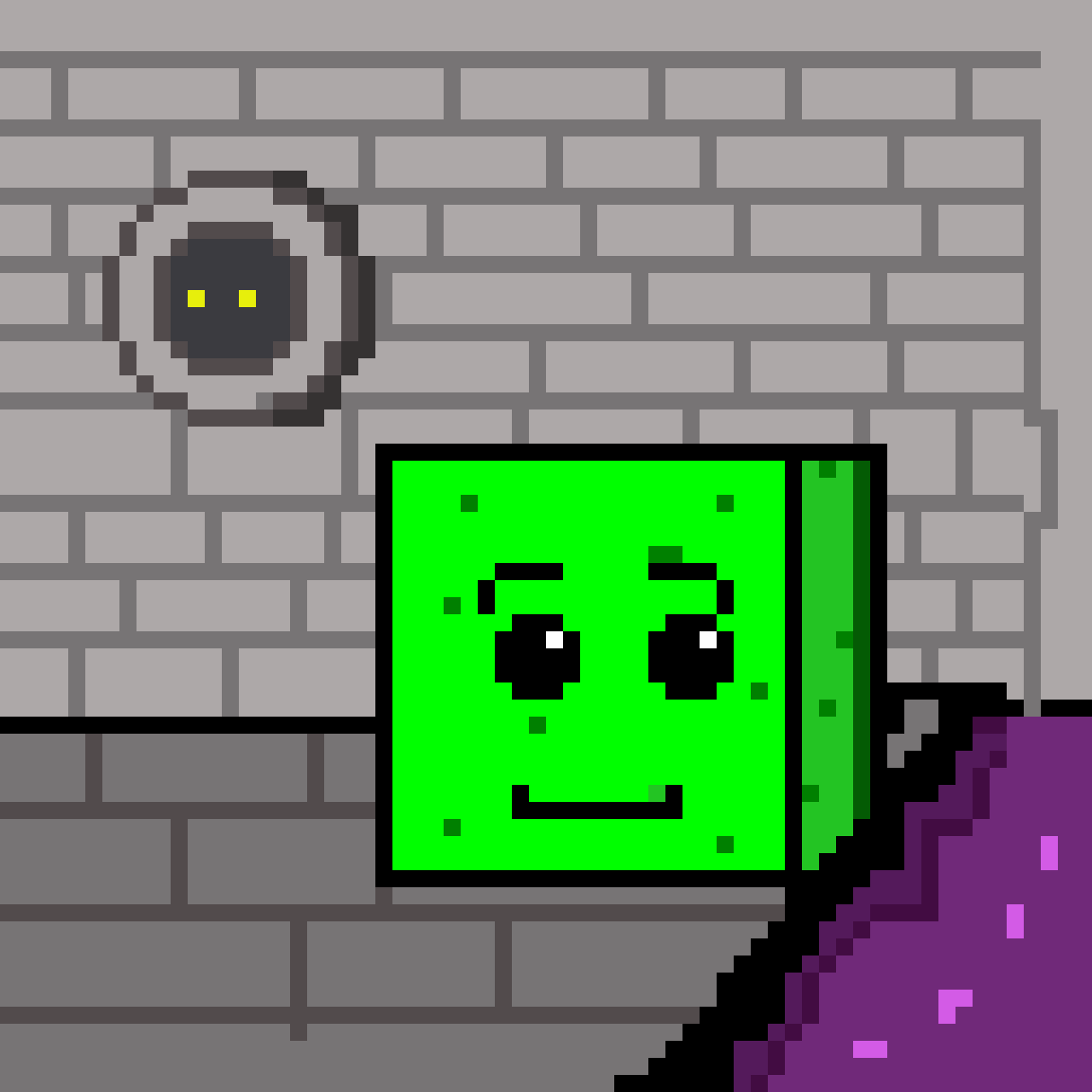 Pixilart - Cube Boi by Azzagorn