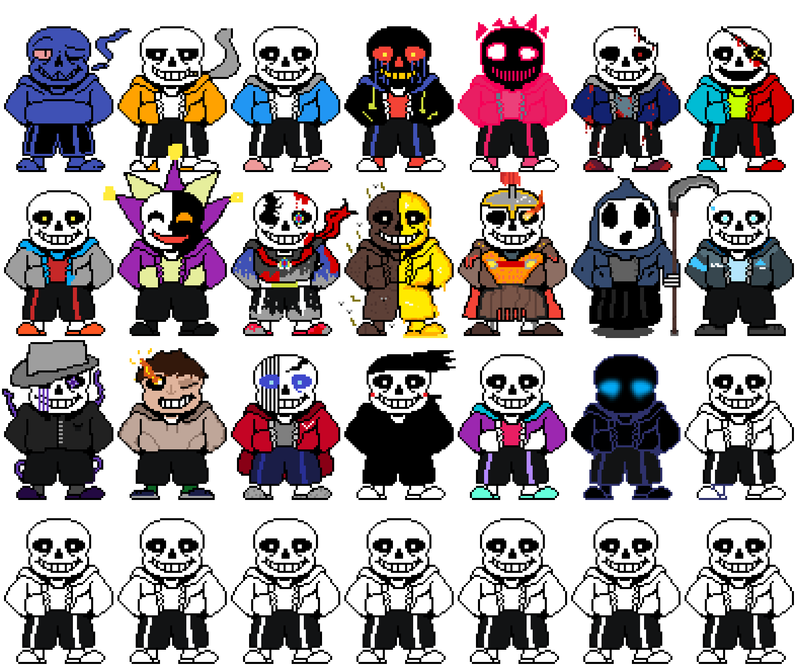 Pixilart - Add your Own sans here by ThatGreenMan Pixilart - Add your Own sans here by ThatGreenMan