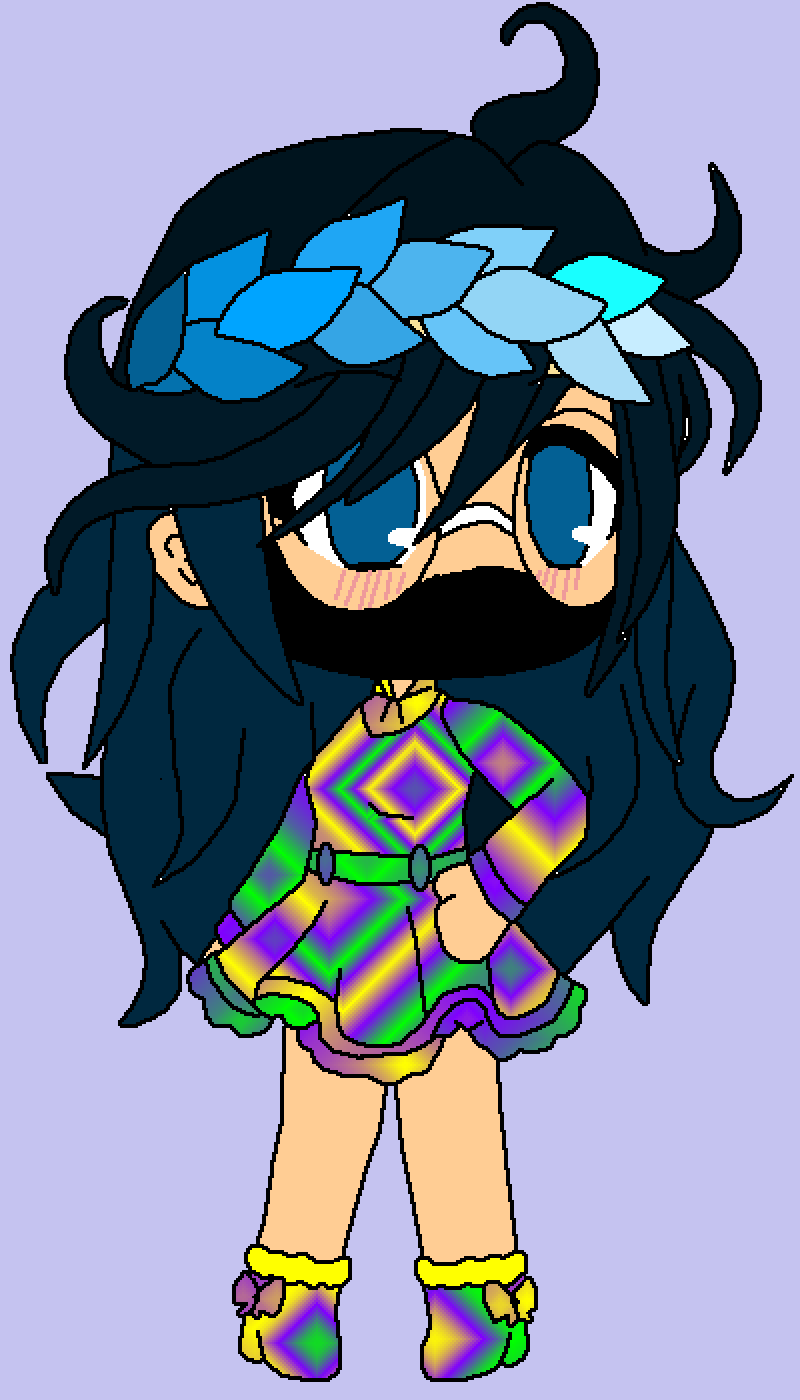 Pixilart - Gacha life girl base by kie-the-sky