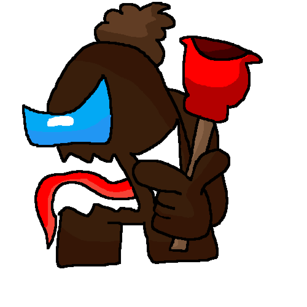 Pixilart - Brown Impostor Render by MemeKing69