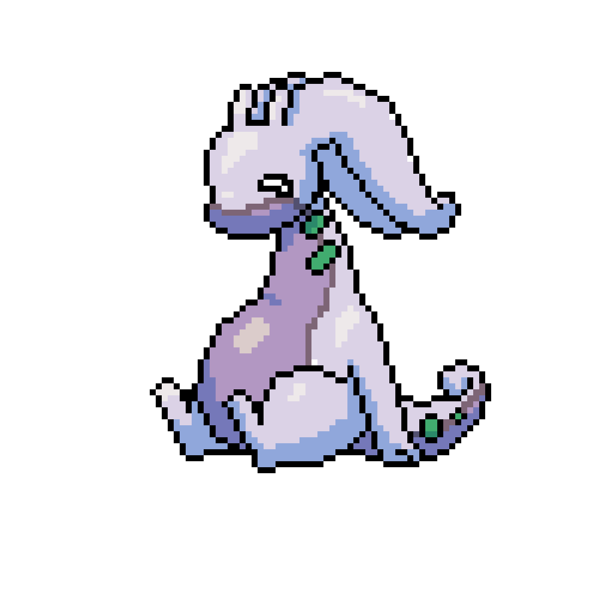 Pixilart - Goodra by DonkeyDoodleDoo