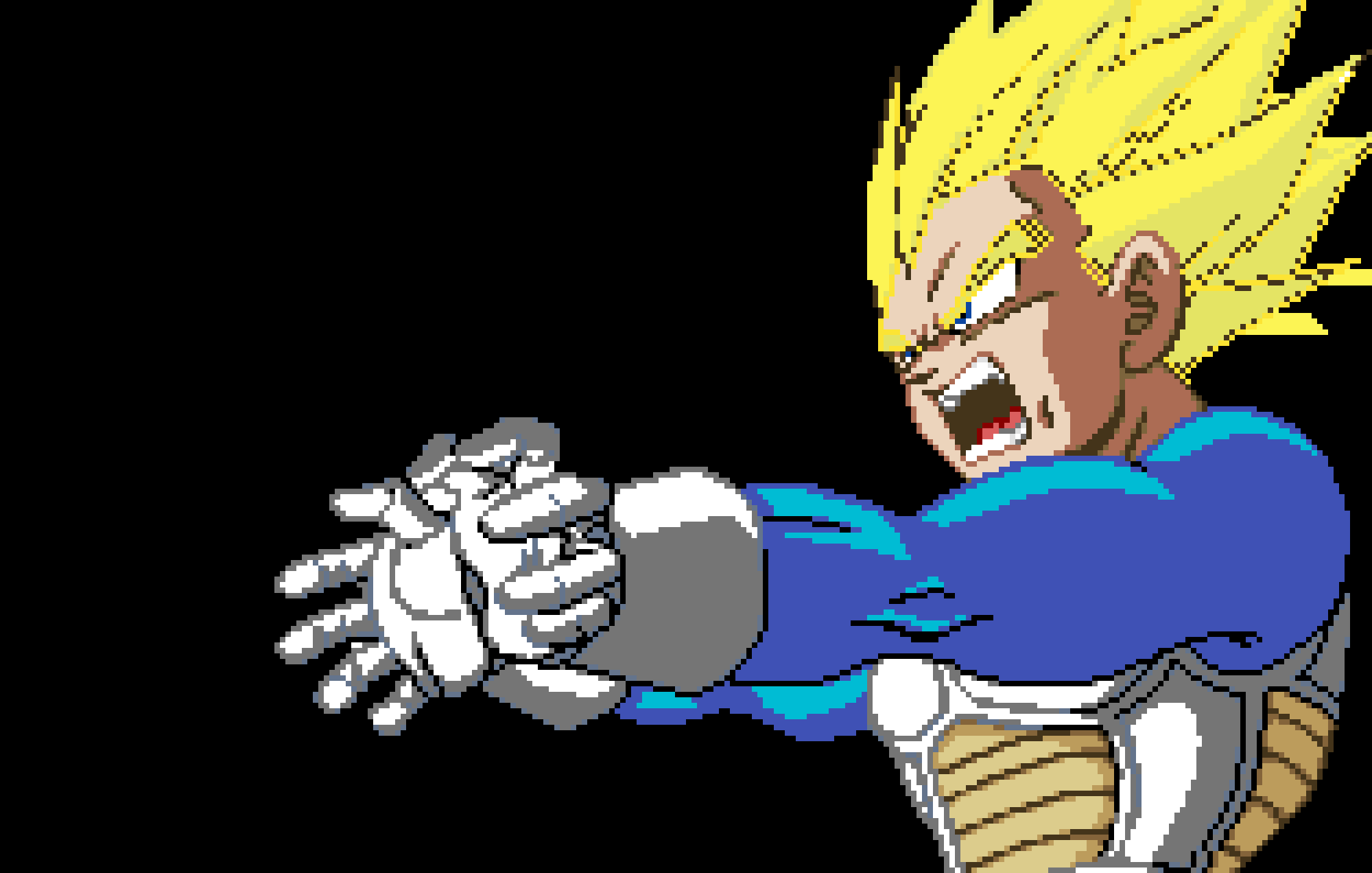 Pixilart - FINAL FLASH!!! by Crithit98