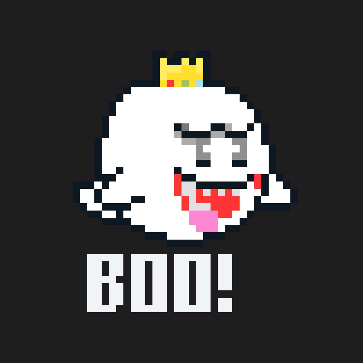 Pixilart - Boo! by Sushirollstar
