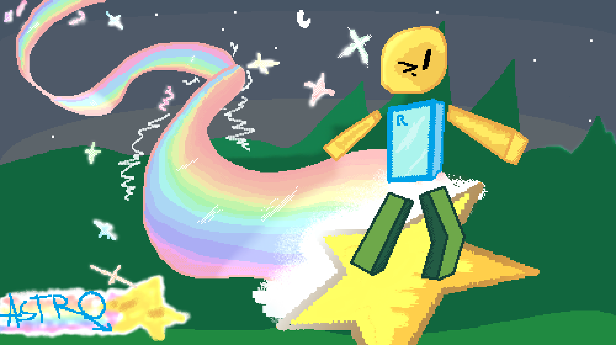 Pixilart - Roblox Ability Wars: Starboard Ability Concept Art by ...