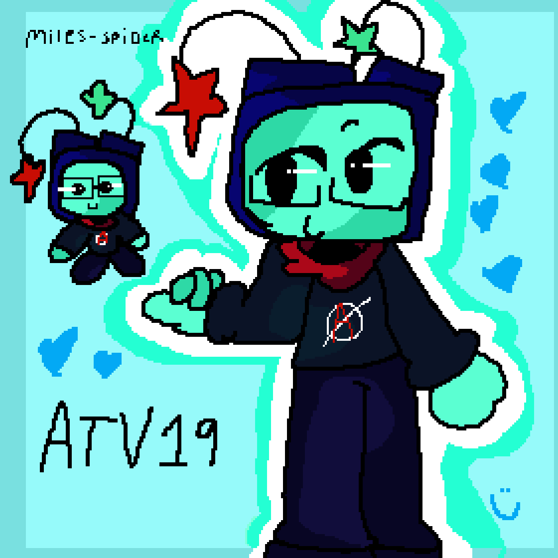 Pixilart - Atv!!🌞🅰️🅰️ by miles-Spider