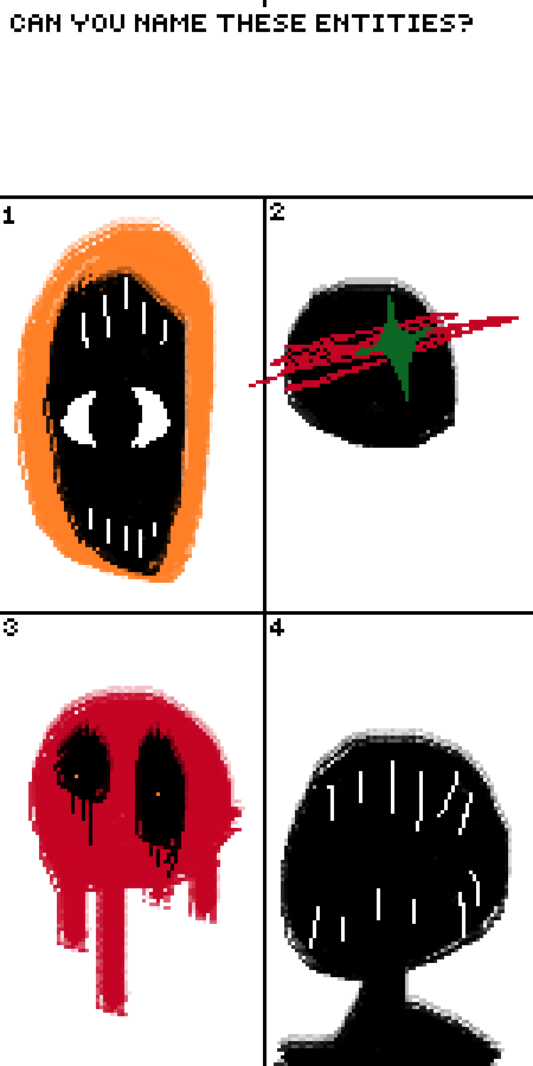 Pixilart - Can You Name These Doors Entities? (Optional) by iDrawDoorsEnt
