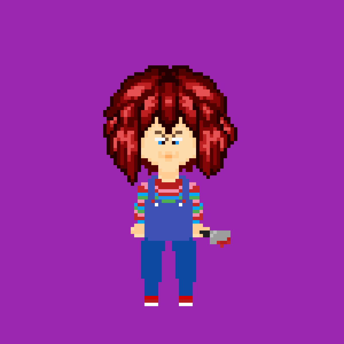 Pixilart - Chucky by SuprisedSoda