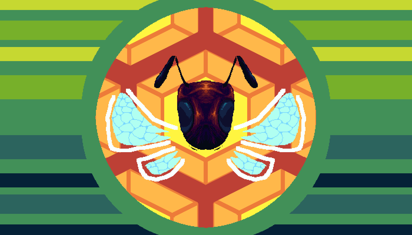 Pixilart - bee flag by breaktherouxls