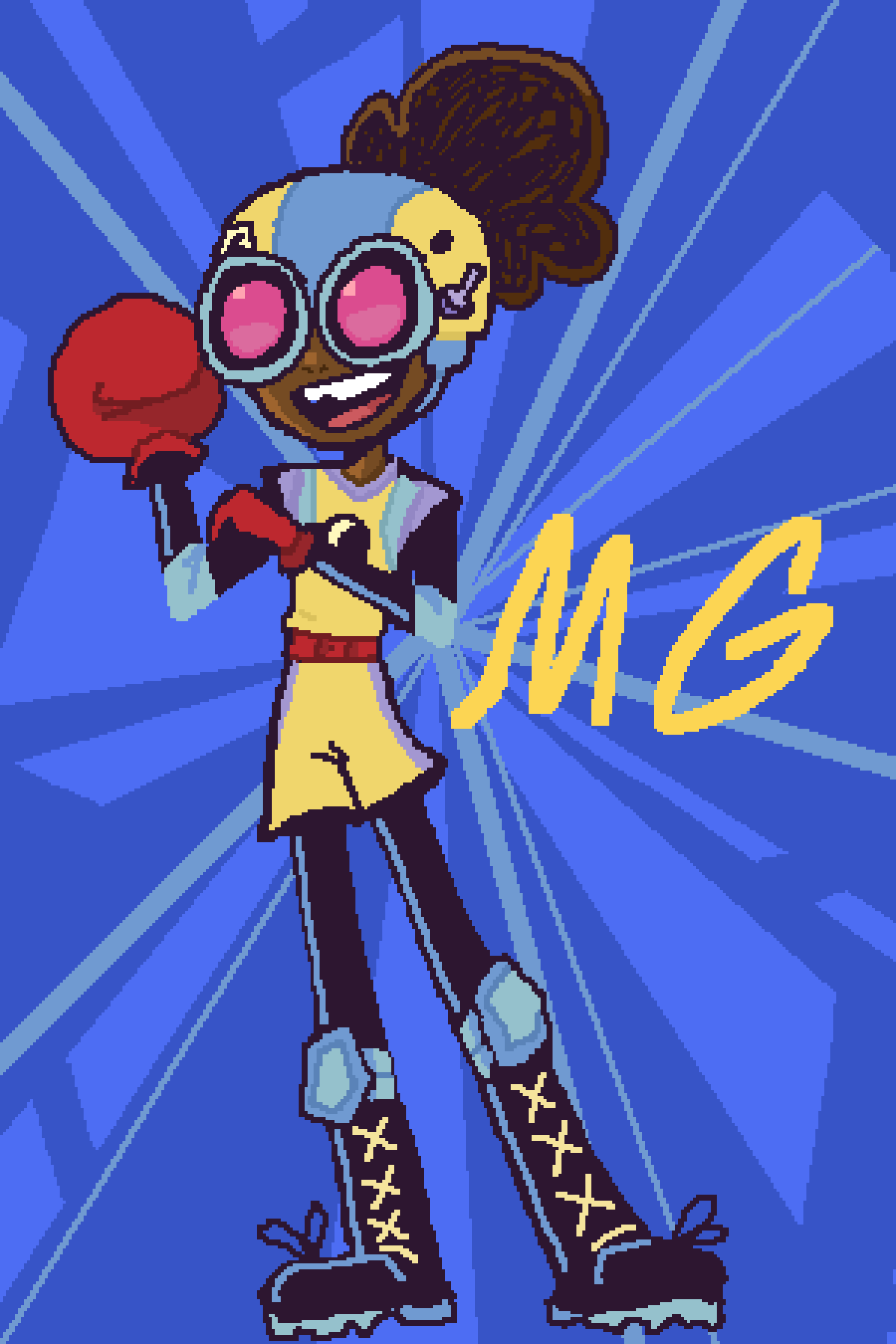 Pixilart - moon girl! by froyoyo