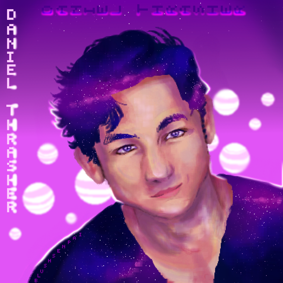 Pixilart - Daniel Thrasher Fanart by BlushChairoscur