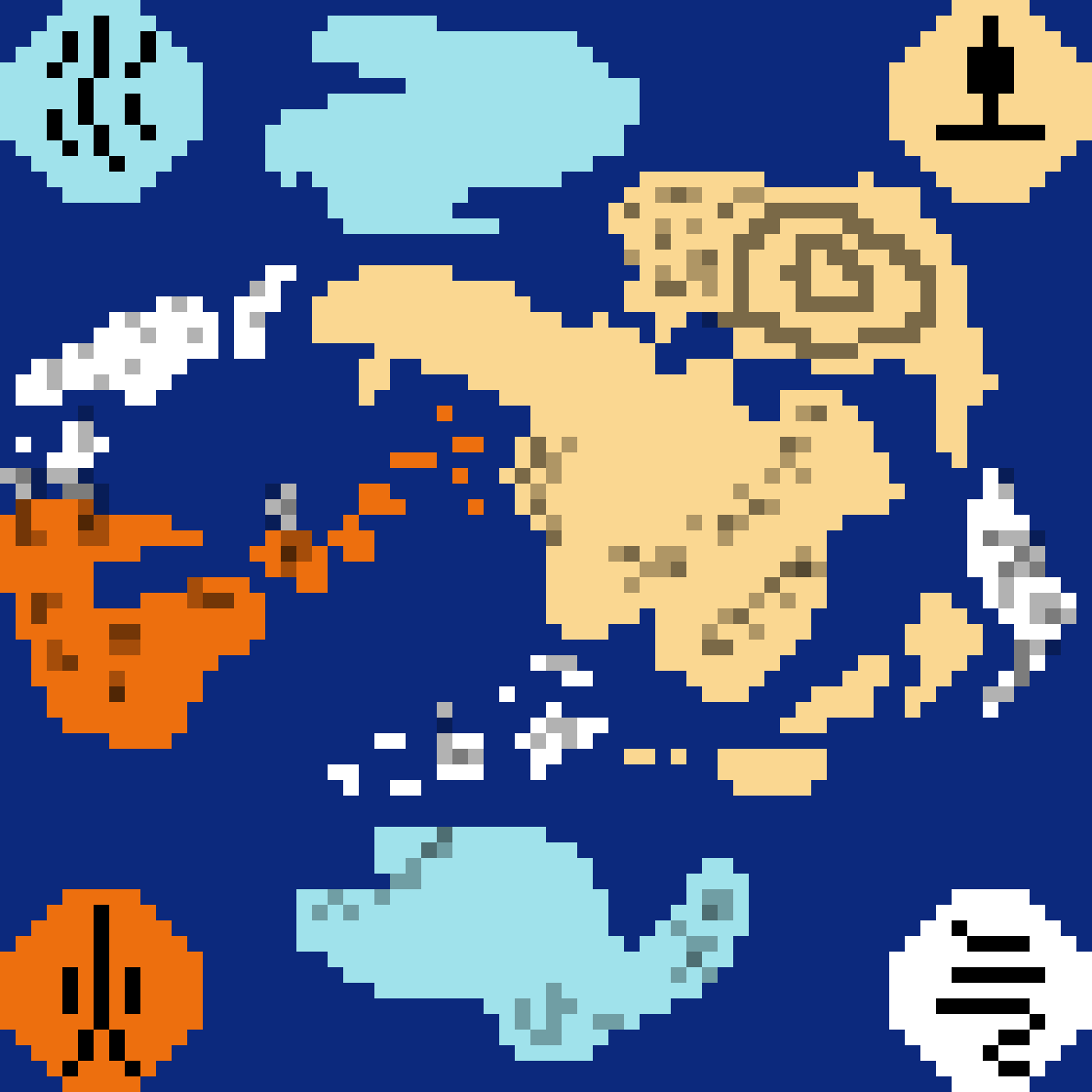 Pixilart - avatar map (simplified) by AmeliaWu8
