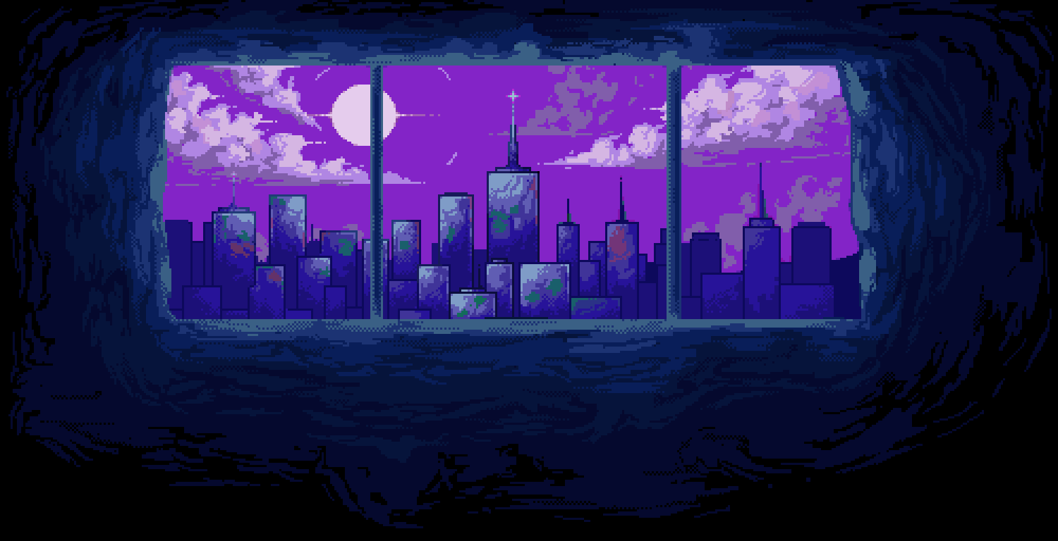 Pixilart - Pink City by Turbinationz