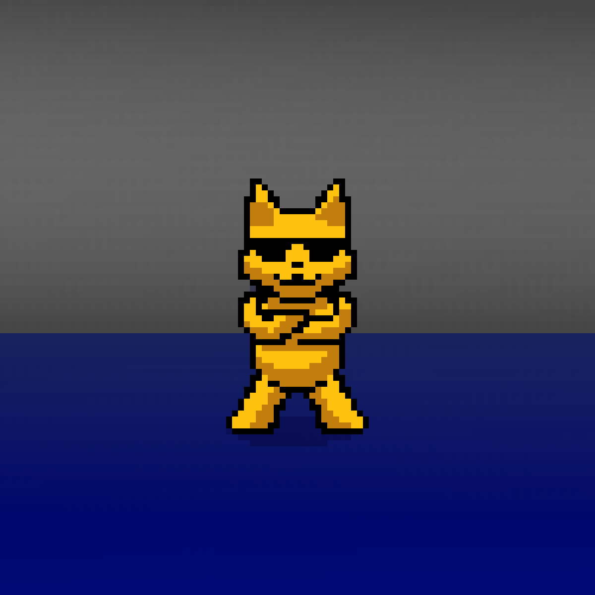 Pixilart Disco Cat By Inkcrystal