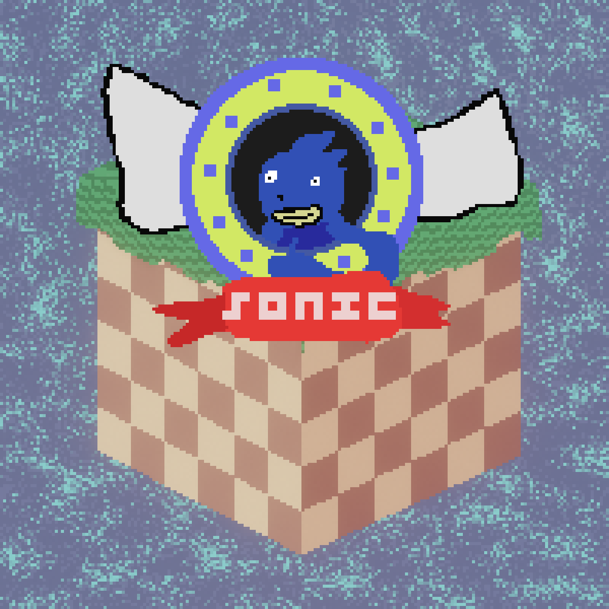 Pixilart - sonic request by frogeo