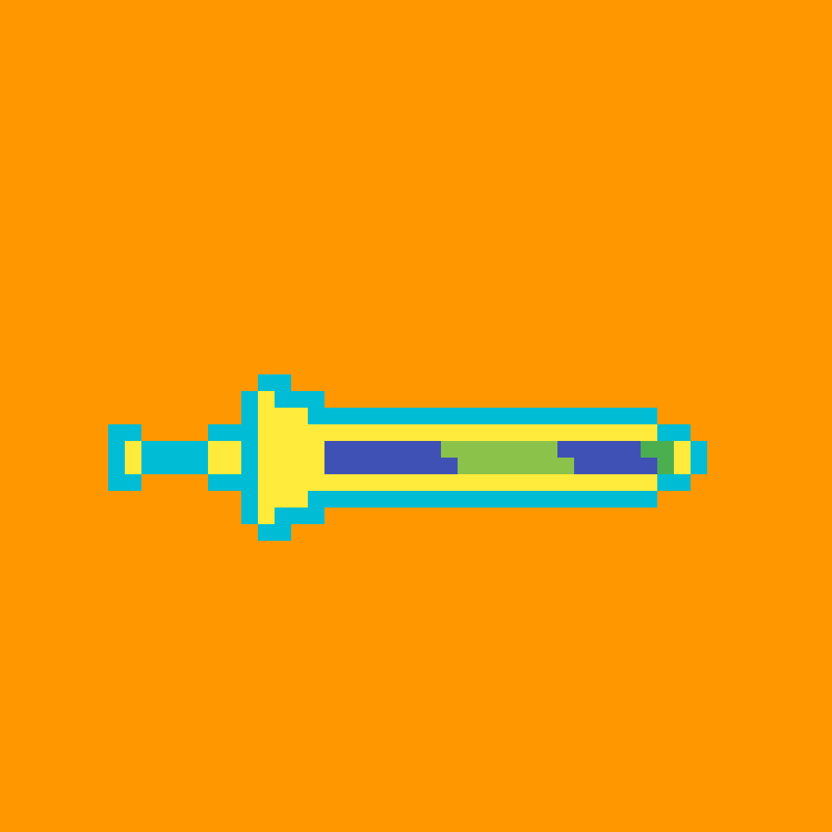 Pixilart - neon blade by helloareyougood