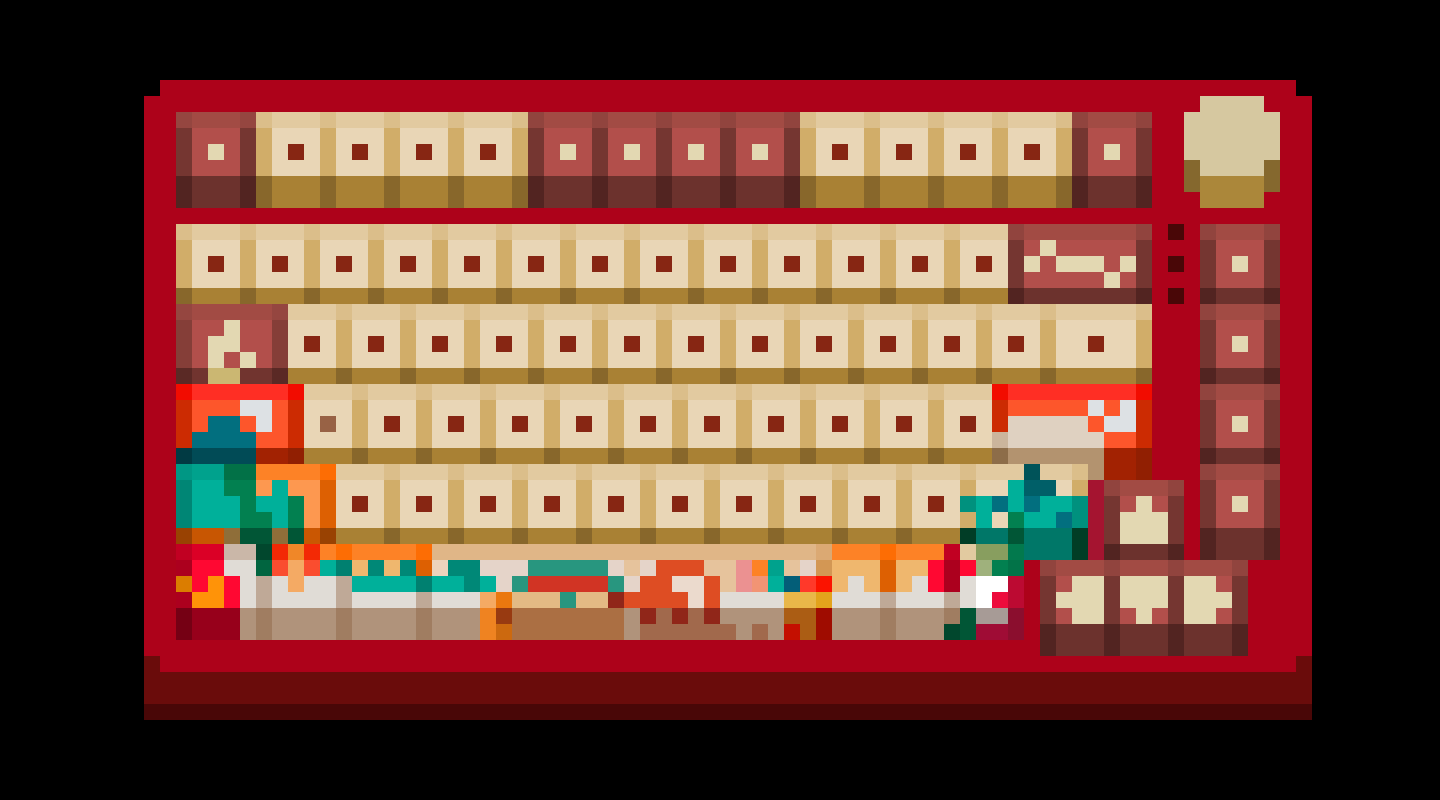 Keyboard Pixel by Ebn28 - Pixilart