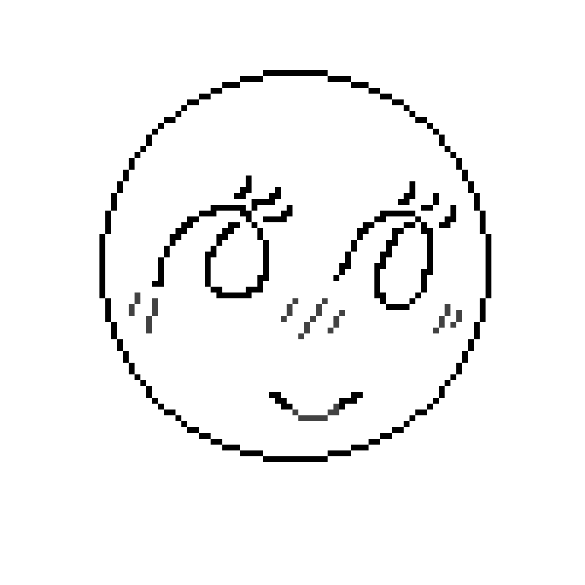 Pixilart - Animated blink base by nk44293