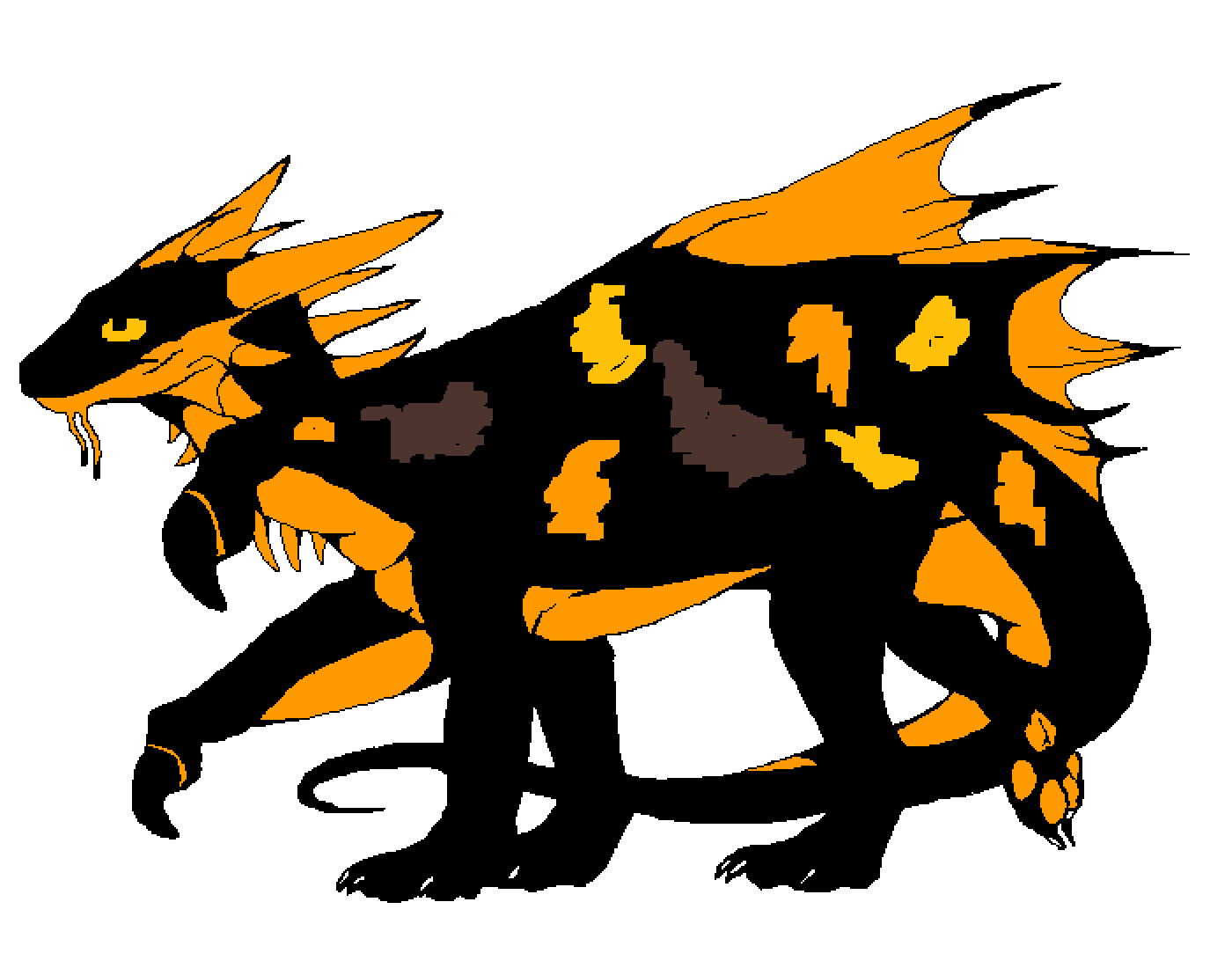 My HiveWing OC Palette - Pixilart