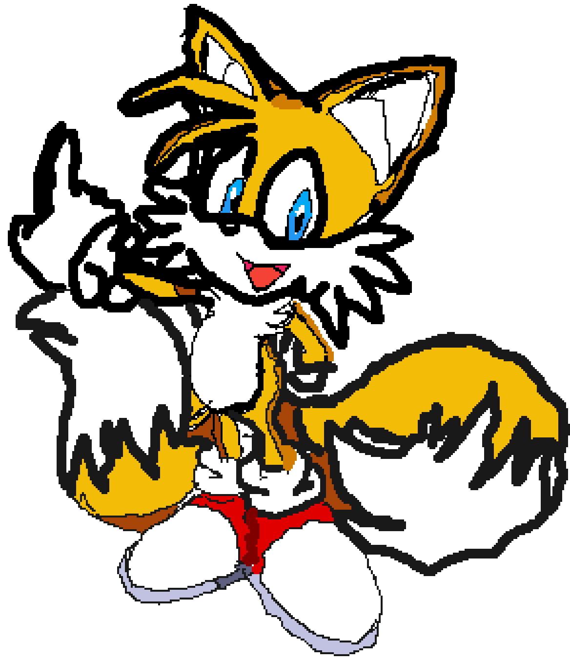 Pixilart - Tails by Classic-Tails-8