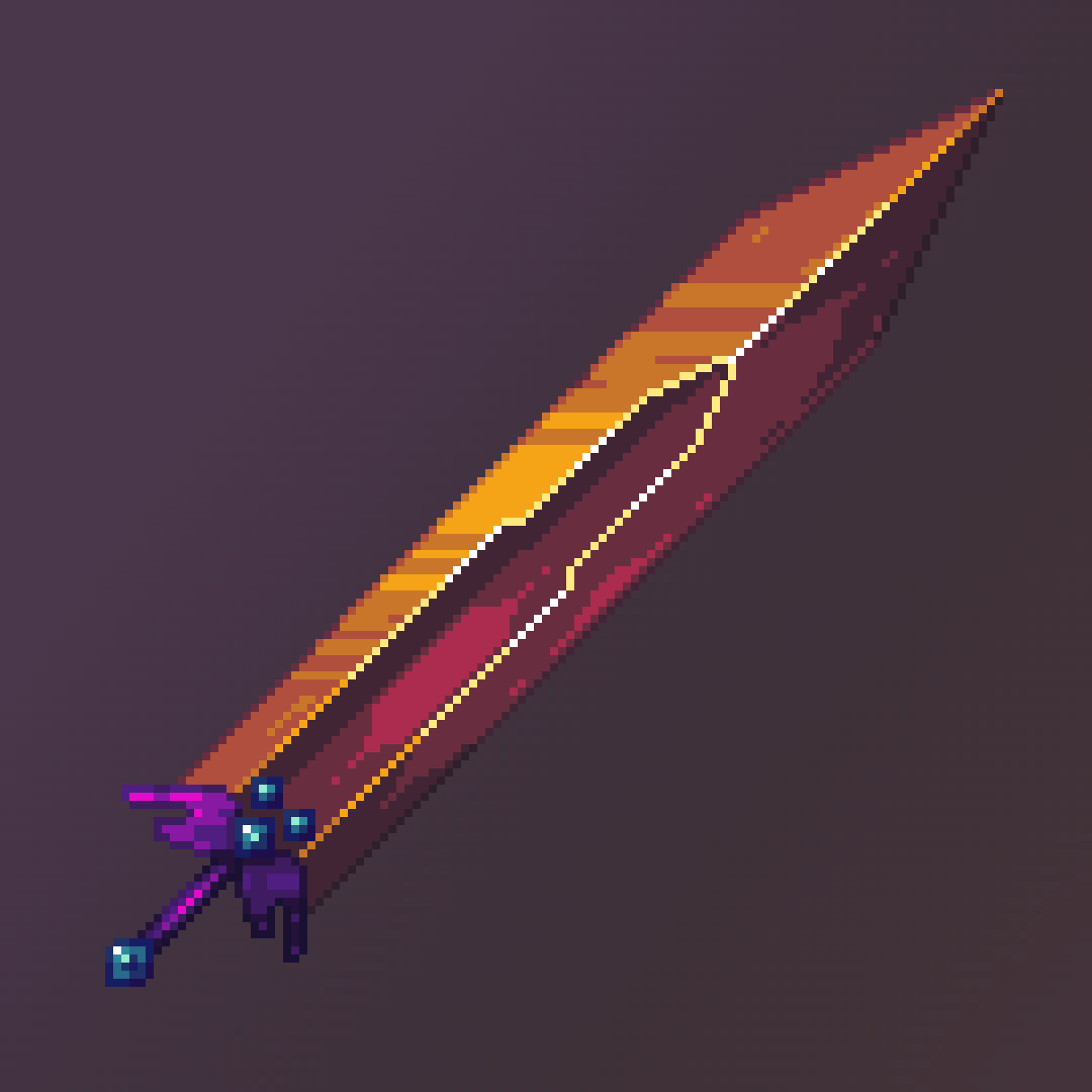 Pixilart - celestial sword by Lvpvn
