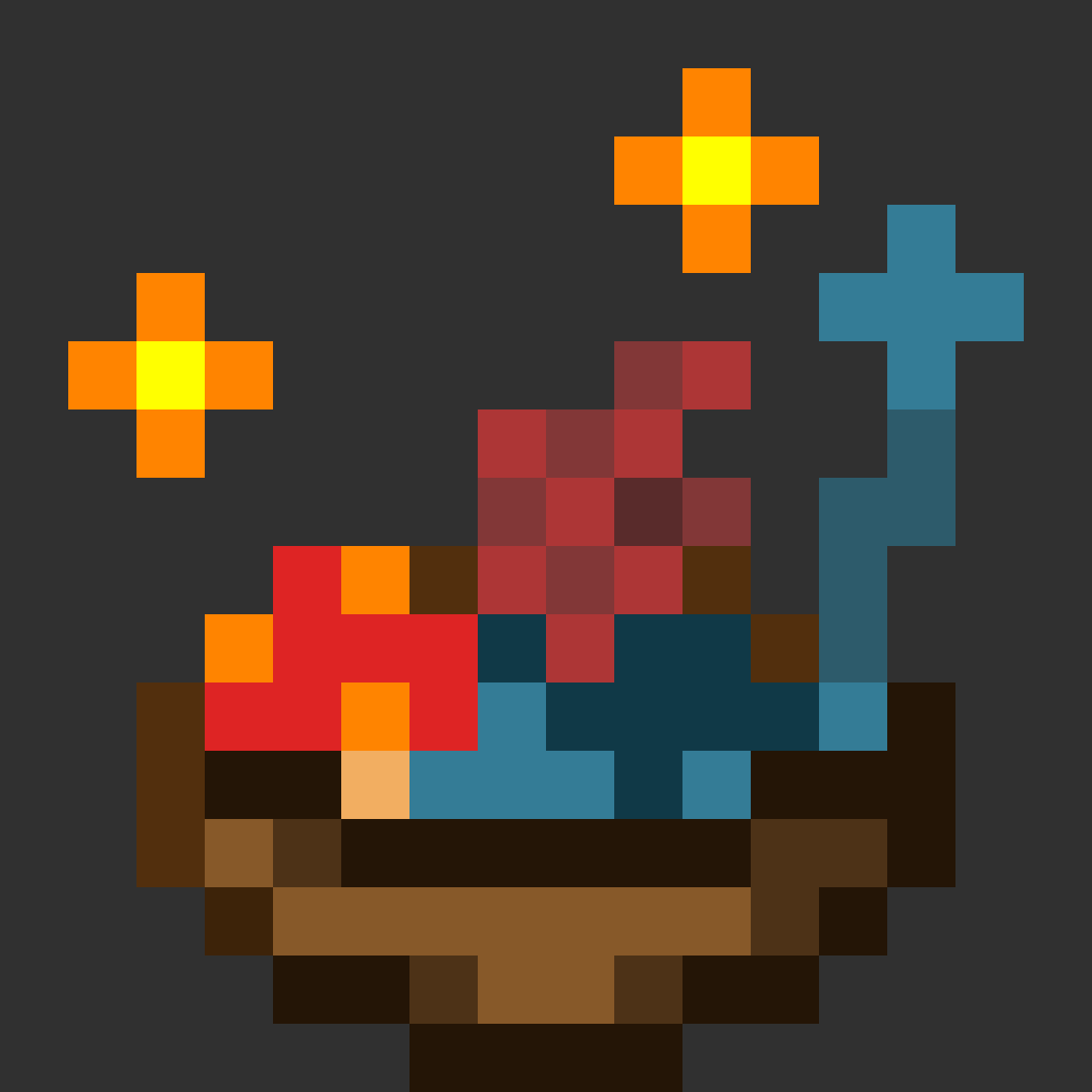 Pixilart - Nether Salad by SuitablePurrpl