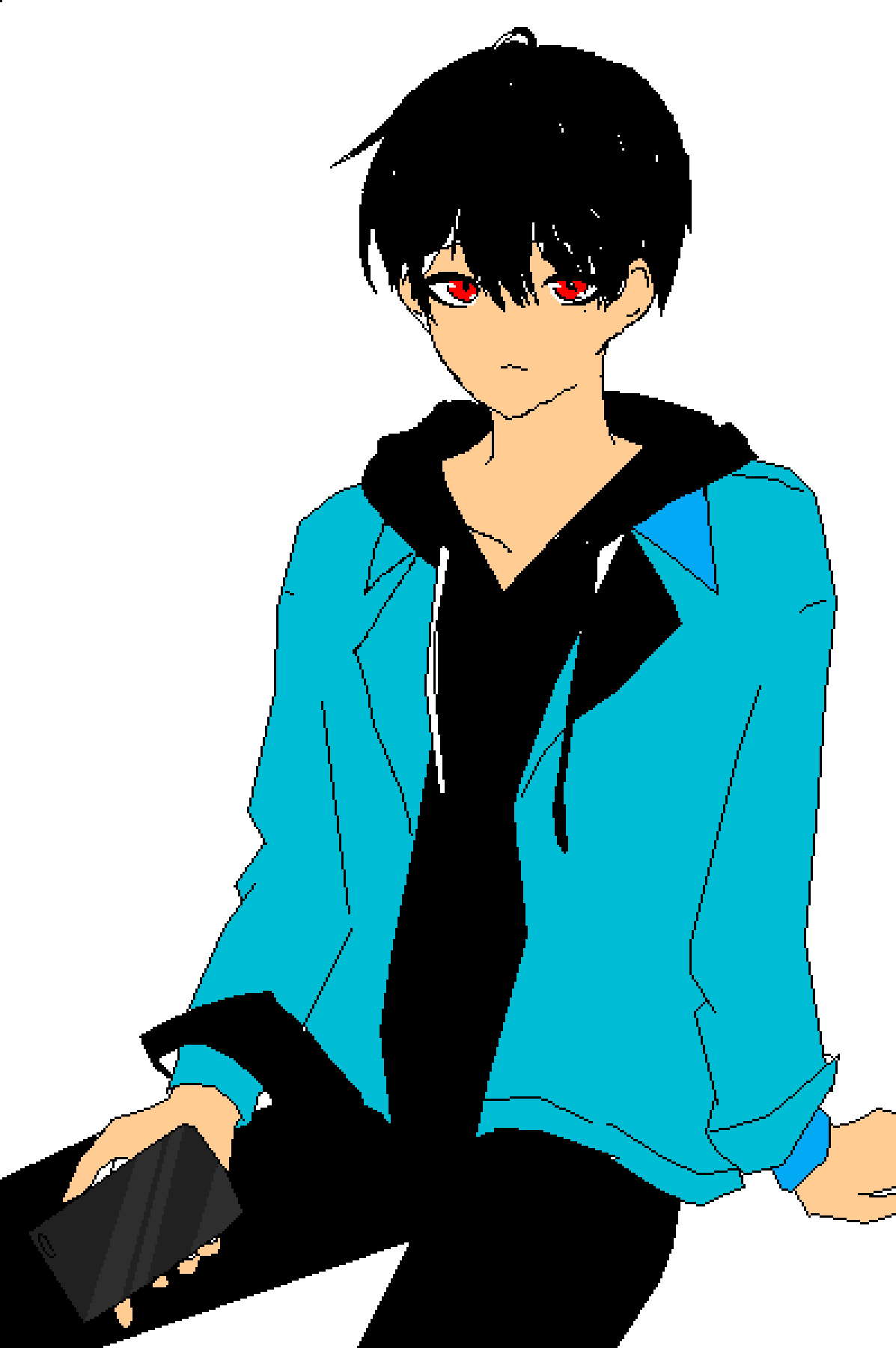 Pixilart - Anime Boy Base uwu by Tommyinnitisgay