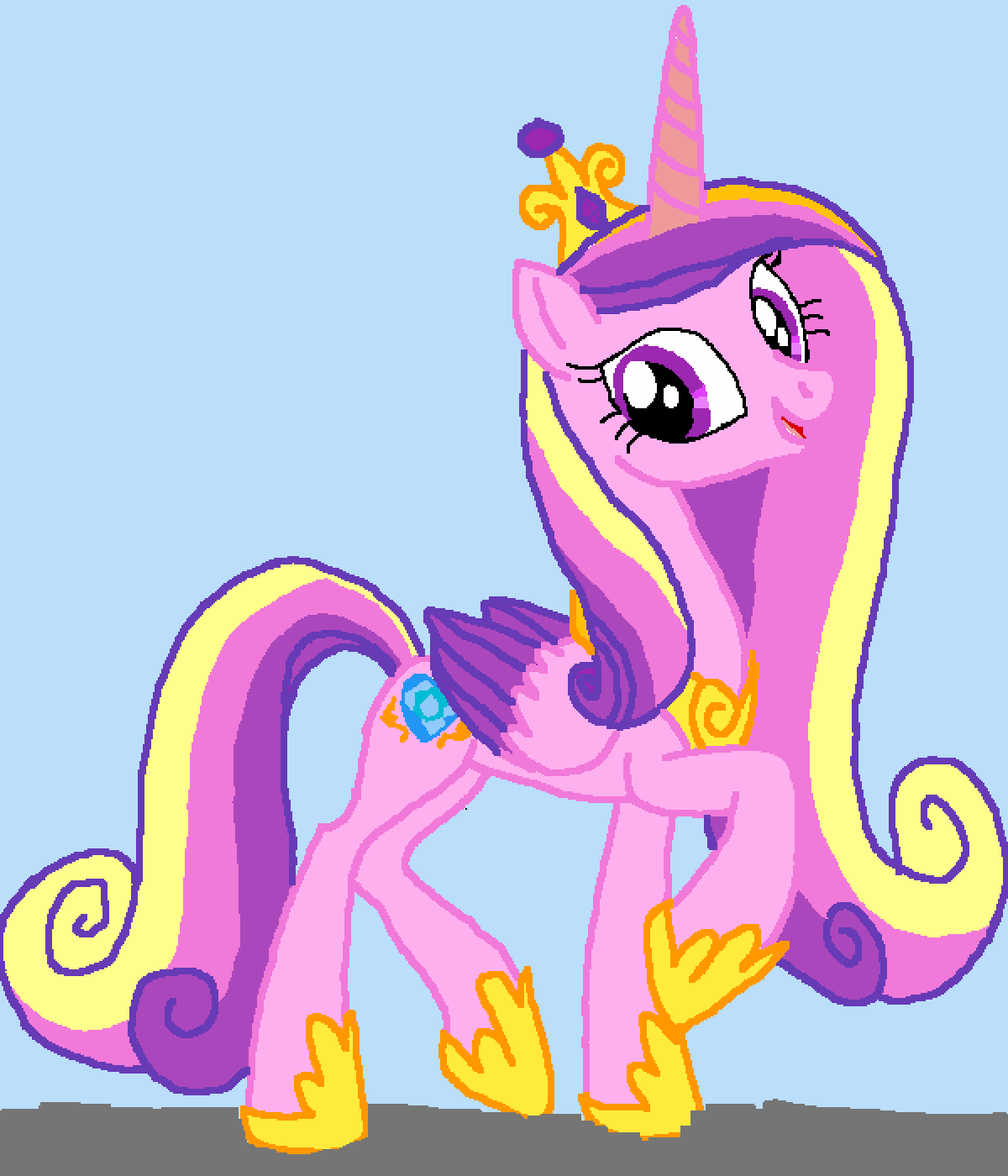Pixilart - Princess Cadence by KokomiFishy