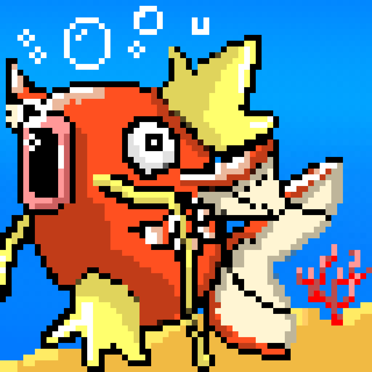 Pixilart - Magikarp by DramOfficial