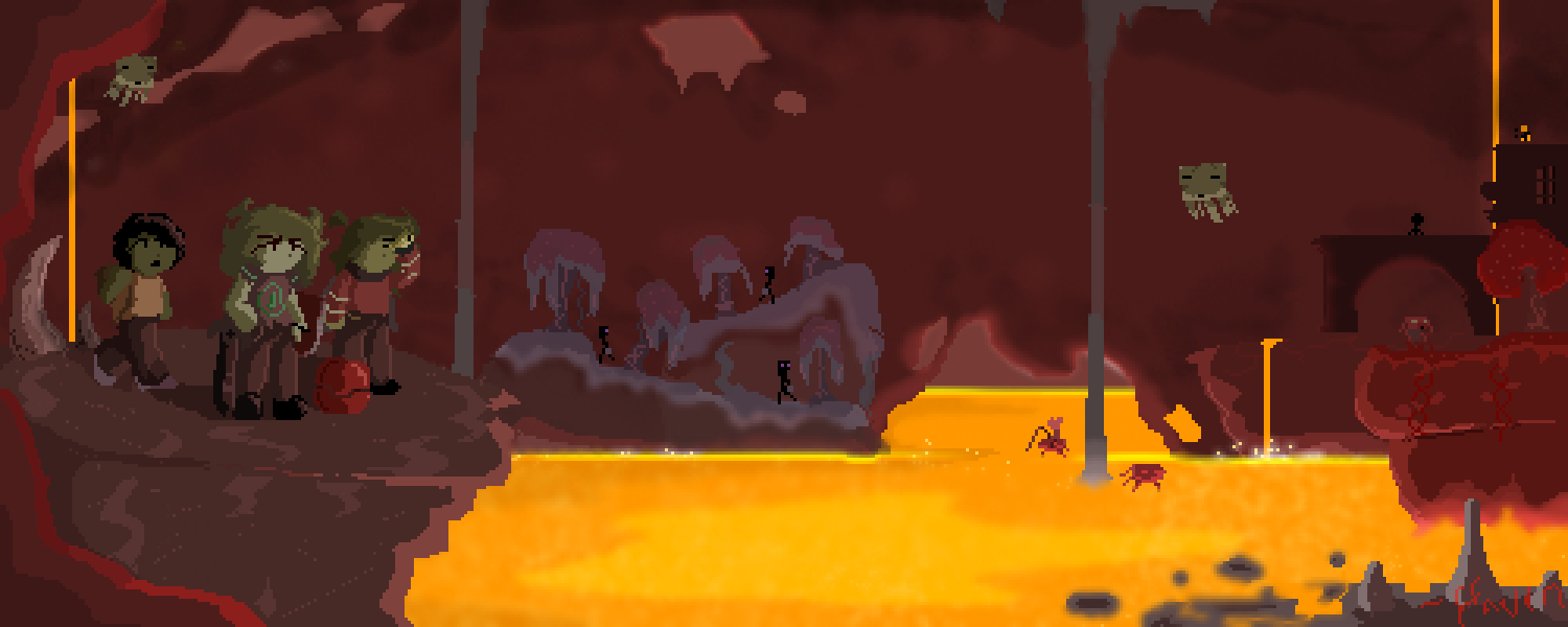 Pixilart - The Nether. by HavenZArteest