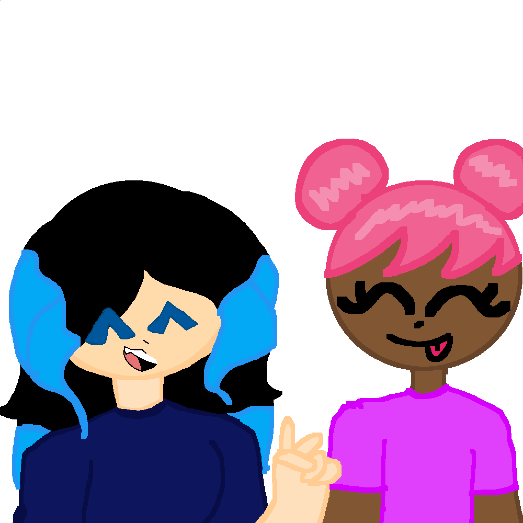 Pixilart - Sam and Mocha by DAel5TzuD9TqEAB