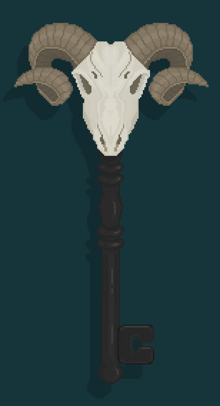 Pixilart - Skeleton Key by Yenge