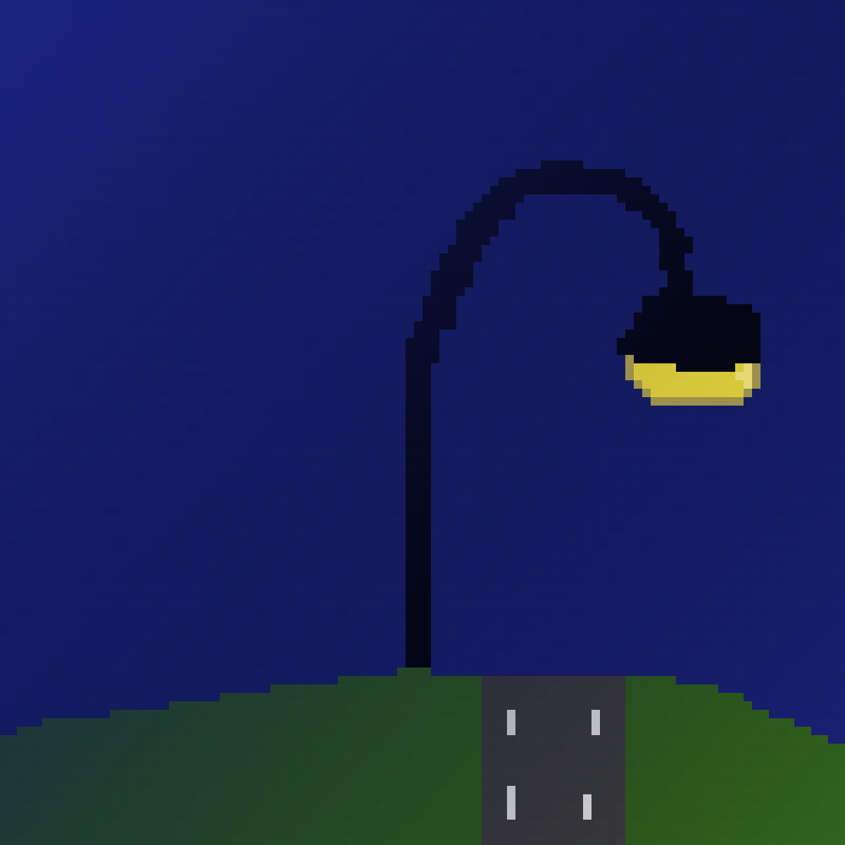 Pixilart - Streetlight by Greenbeartheart