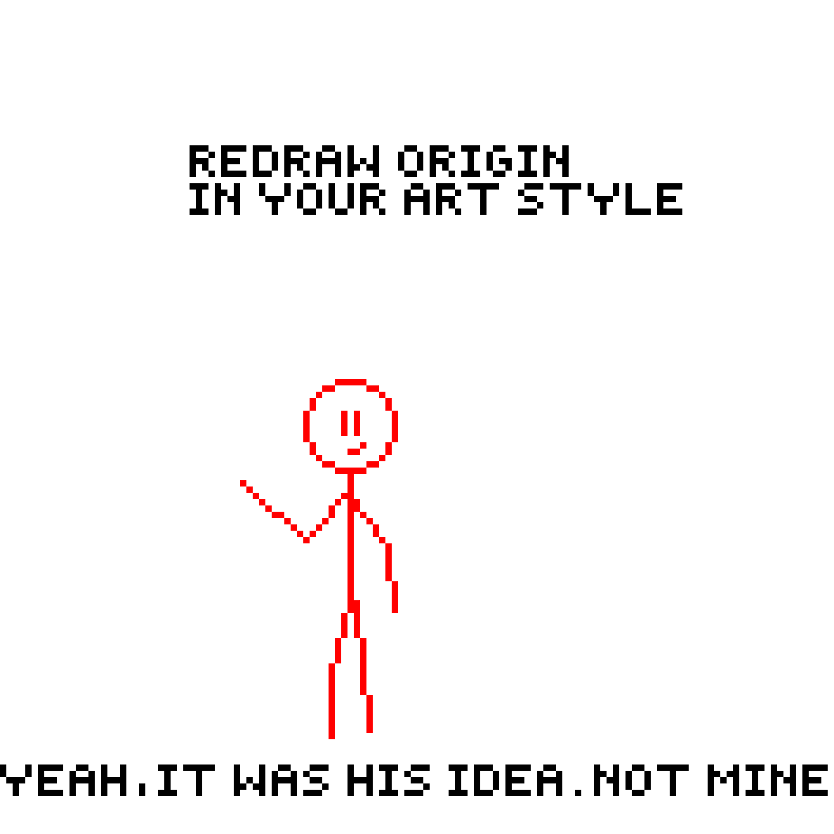 Pixilart - The Iconic stickman trio by MDLArt