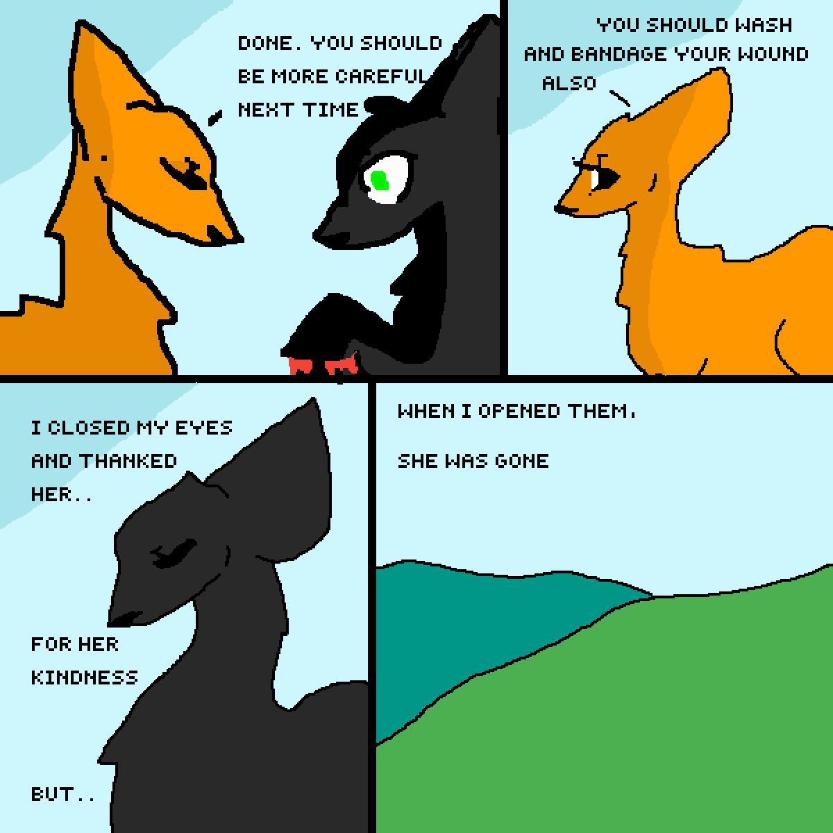 Episode 3 - The Wolf and The Fox - Pixilart Comics