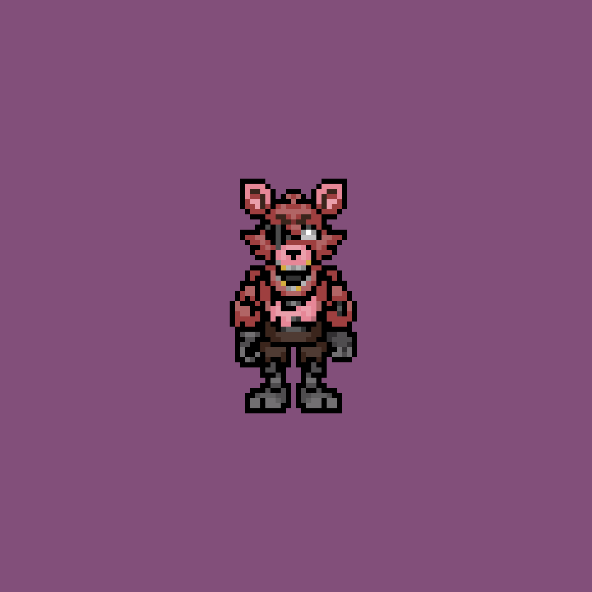 Pixilart - Foxy by Foxy-Fnaf-1