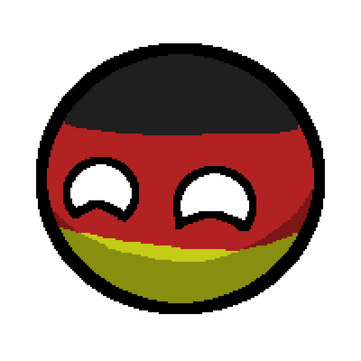 Pixilart - Germanyball by GeographyDino