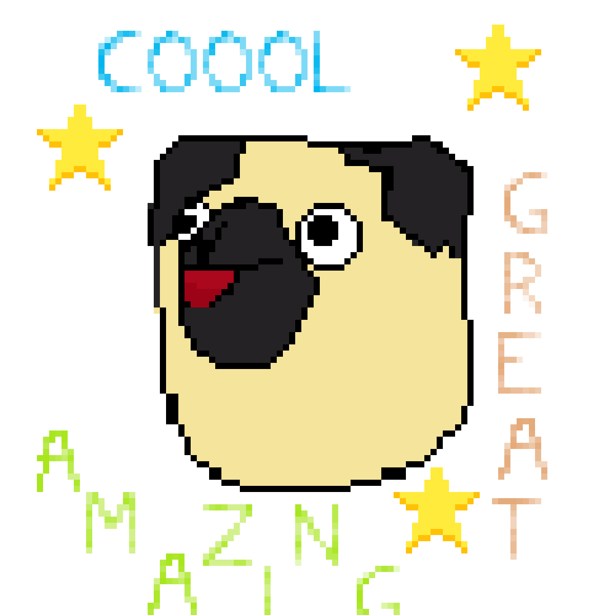 Pixilart - pug by puggmazter907