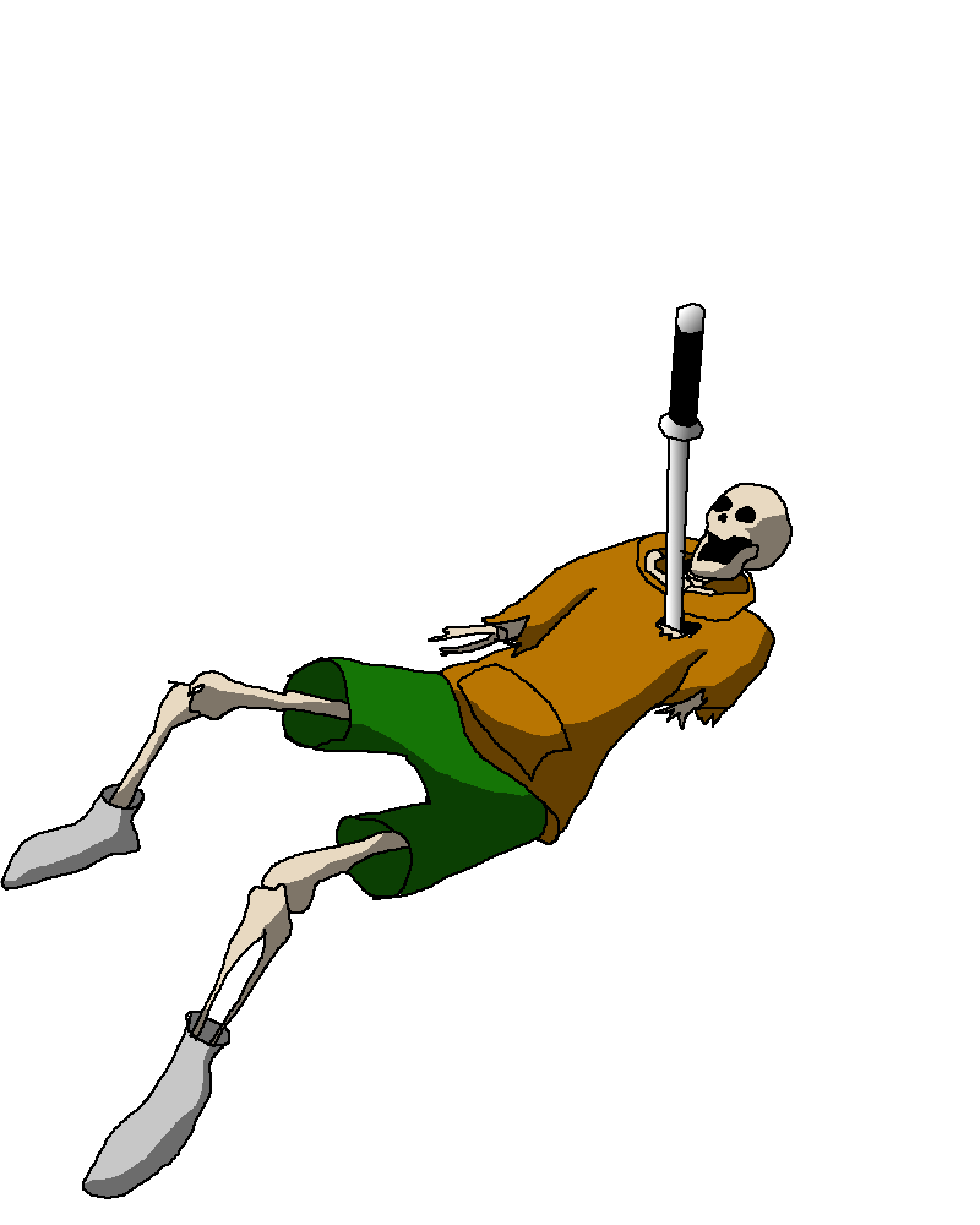 Pixilart - papyrus is dead by WolfyVR