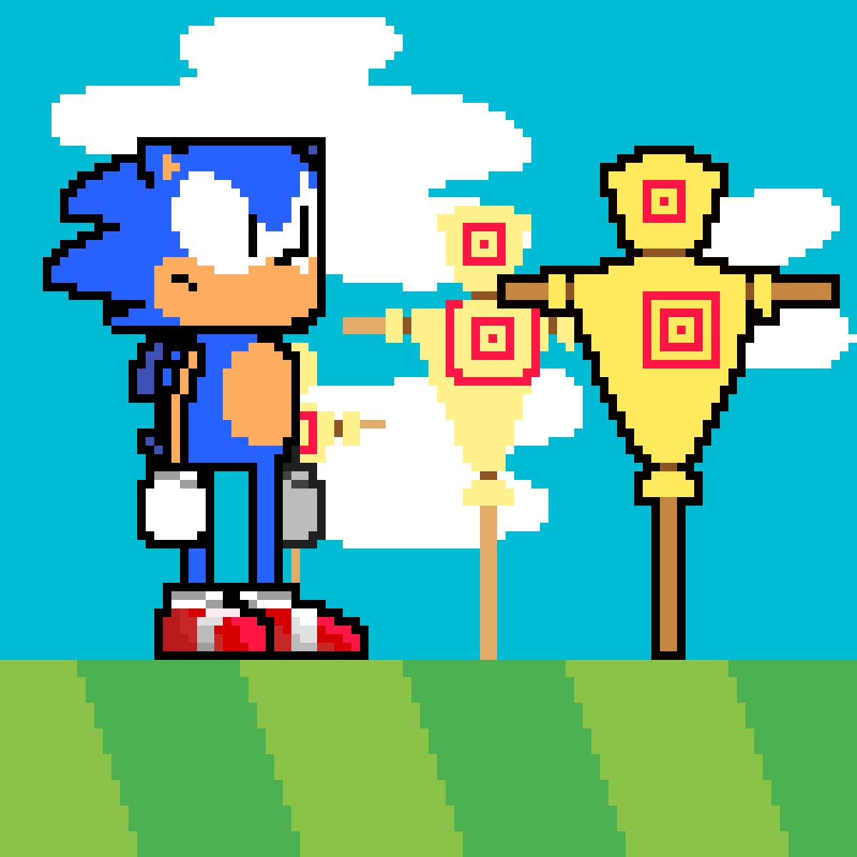 Pixilart - Combat training by imJUSTaKIDD