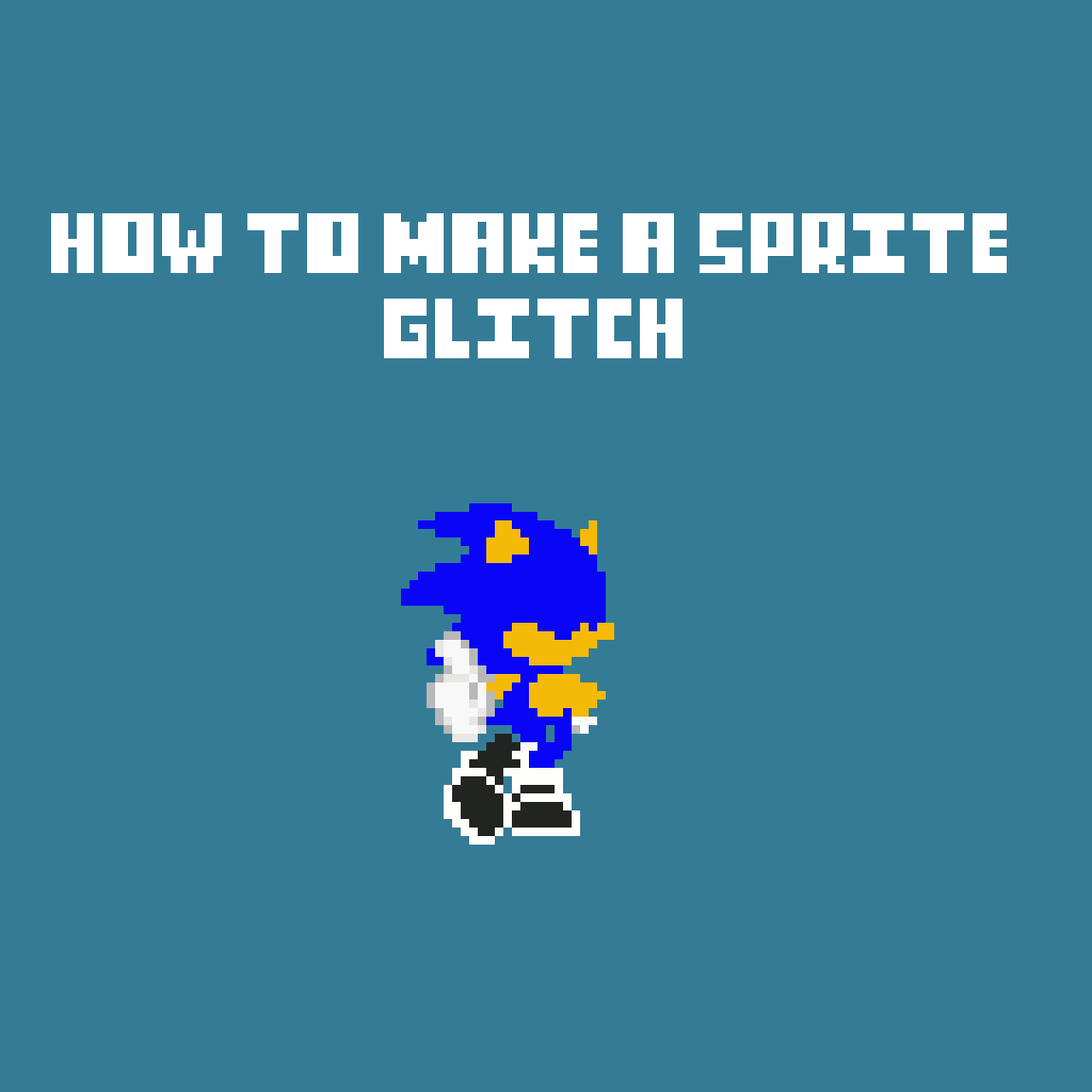 Pixilart - How I make glitch sprites! by Kalviniscool